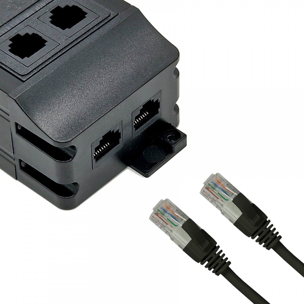 Under Desk Power With Cat6 RJ45 Data Sockets | DCDI